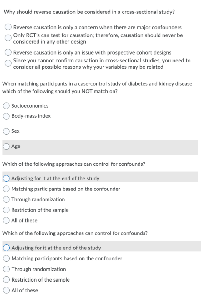 Solved Why should reverse causation be considered in a | Chegg.com