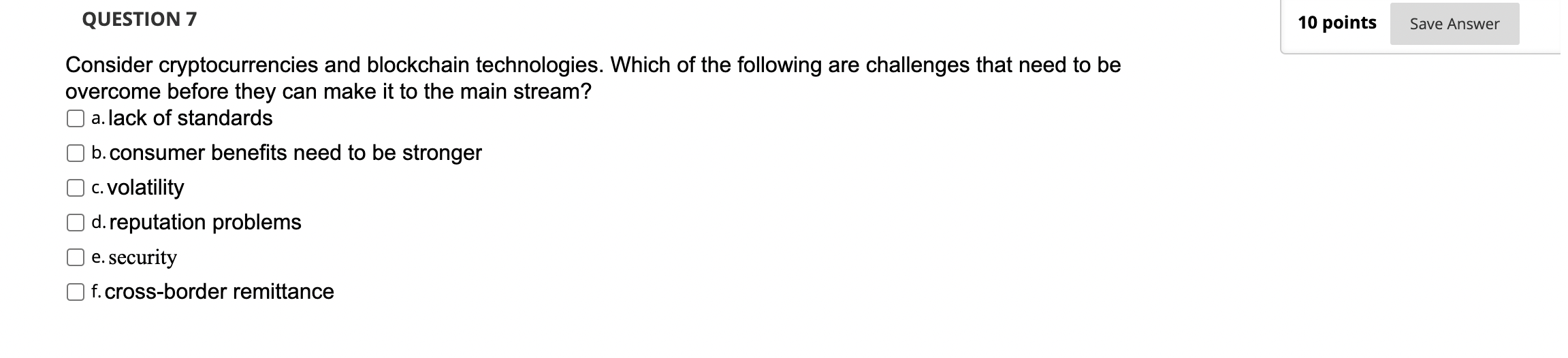 Solved Consider cryptocurrencies and blockchain | Chegg.com