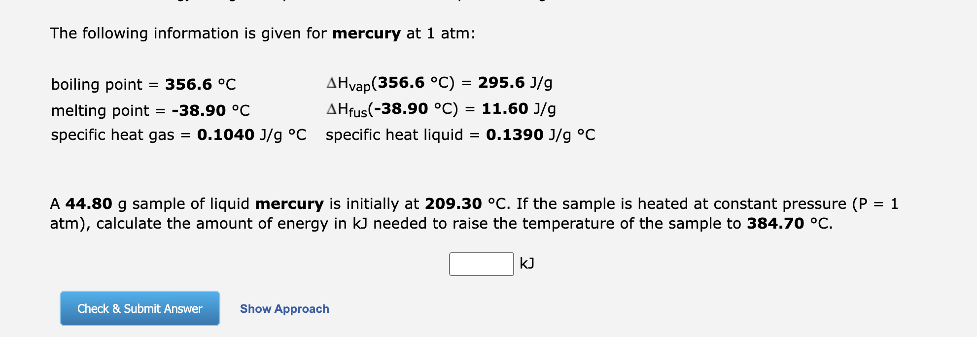 Solved Calculate the energy change during a phase change. | Chegg.com