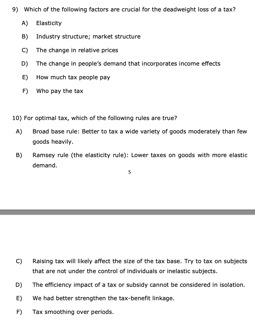 Solved 9) Which of the following factors are crucial for the | Chegg.com
