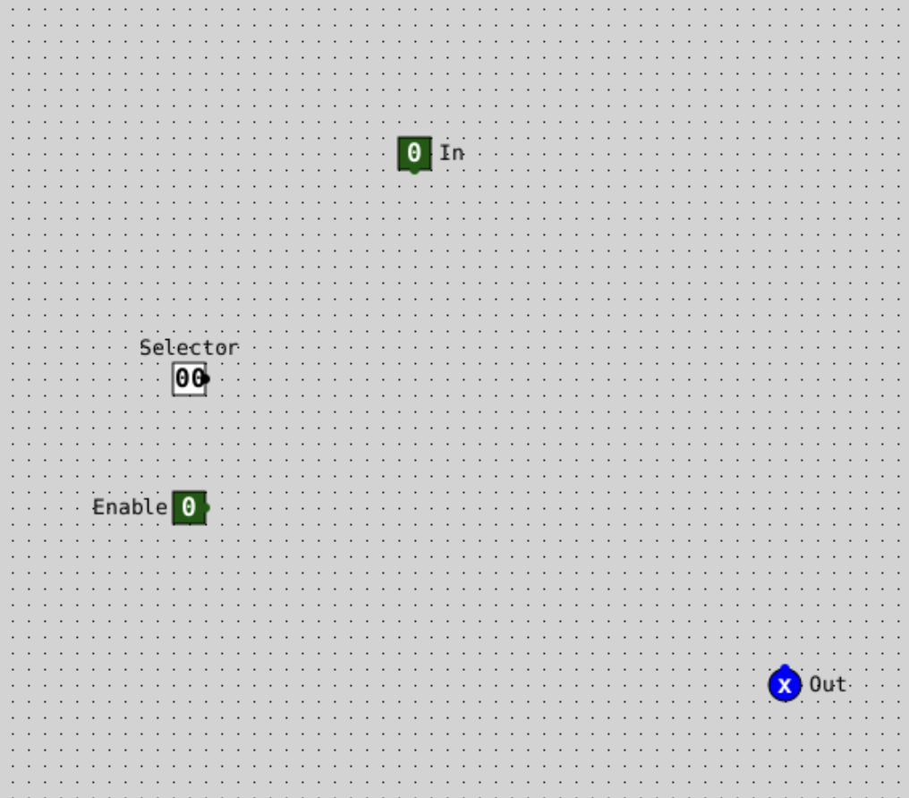 Solved Using the D Latches you just created, build a 4×1 | Chegg.com