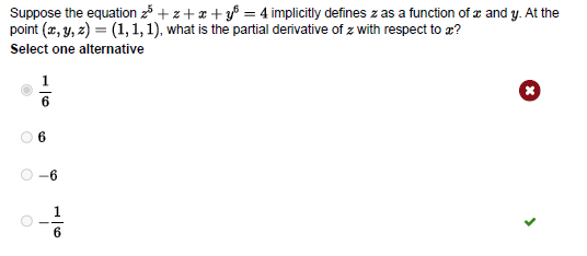 Solved Suppose the equation z5+z+x+y6=4 implicitly defines z | Chegg.com