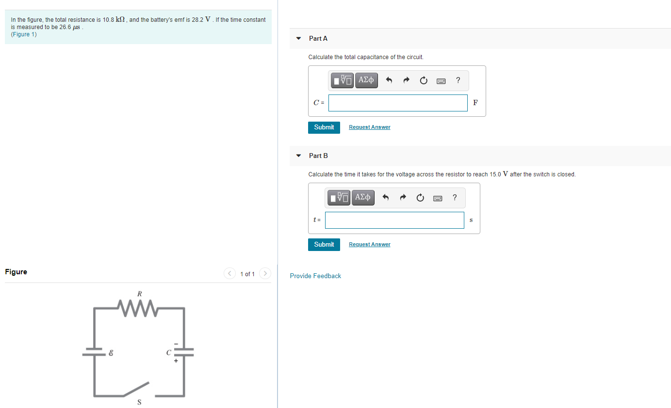 Solved In the figure, the total resistance is 10.8 k 2, and | Chegg.com