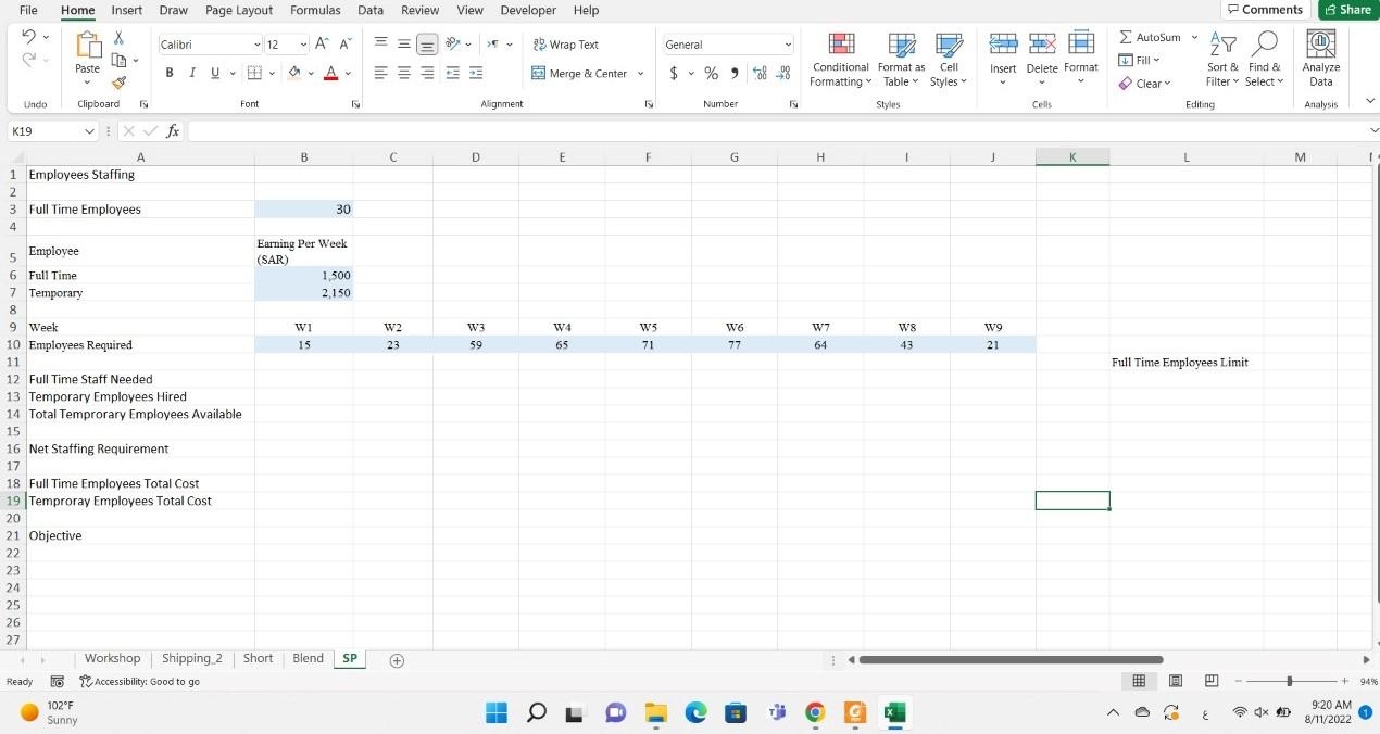 Solved V. A company that has 30 full-time employees, would | Chegg.com