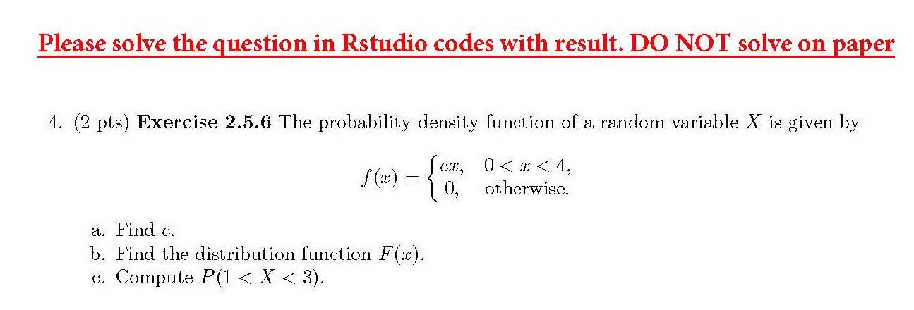 Solved Please solve the question in Rstudio codes with | Chegg.com