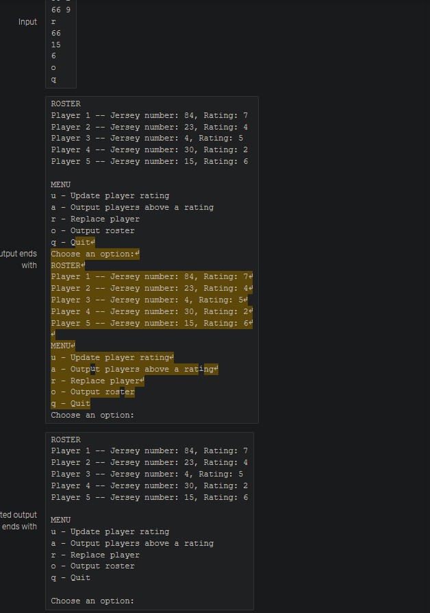 Solved I am struggling with a lab on zybooks (in java). I | Chegg.com