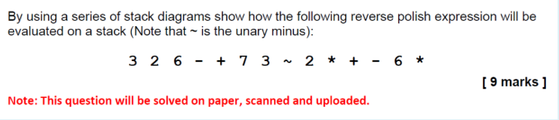 Solved By using a series of stack diagrams show how the | Chegg.com