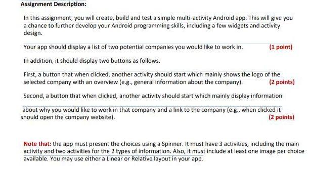 Solved ***************** PLEASE SOVLE IT WITH ANDROID STUDIO | Chegg.com