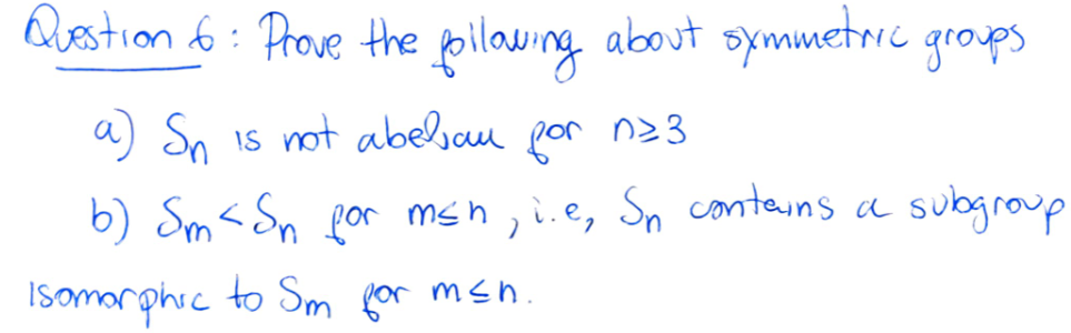 Solved Question 6: Prove the following about symmetric | Chegg.com