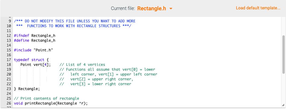 Solved In C Programming Please Do Not Modify The Function 7326