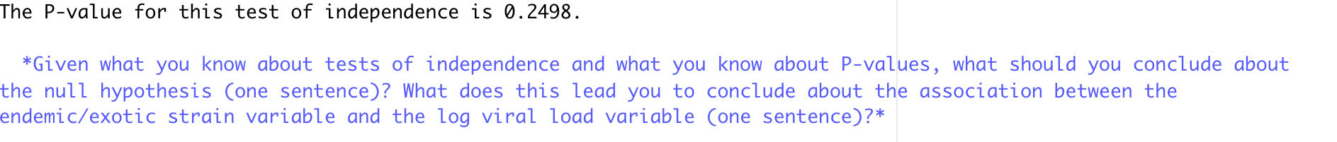 Solved # Excercise 1 The following code creates a new | Chegg.com
