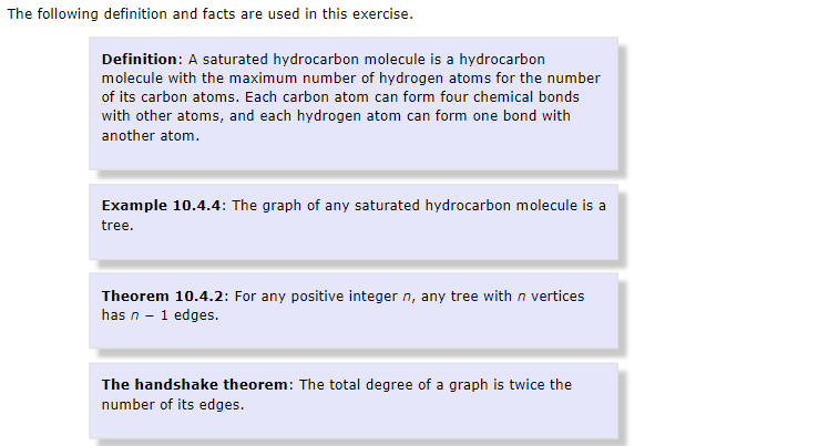 The following definition and facts are used in this | Chegg.com