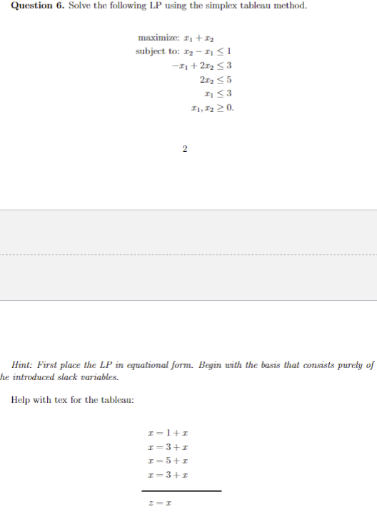 Solved Linear programming expert please. No AI | Chegg.com