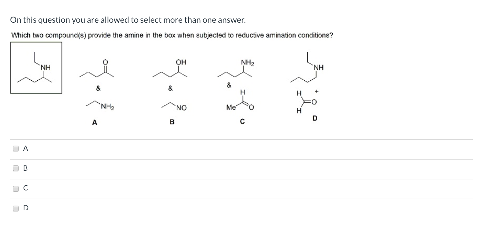 Solved Which reactions afford the compound in the box | Chegg.com