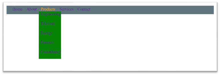 Solved By using HTML and CSS, create a web page that has a | Chegg.com