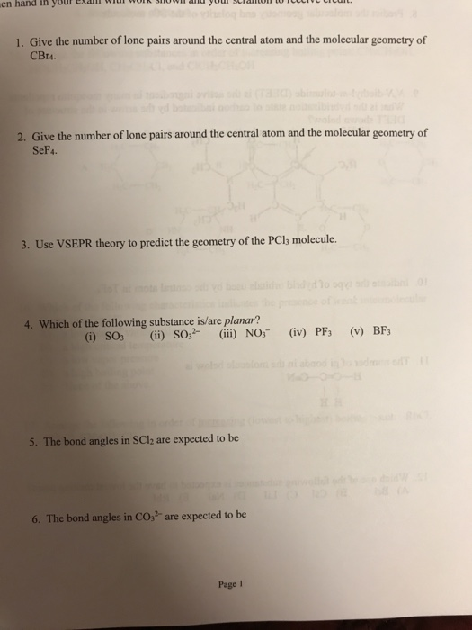 Cbr4 Molecular Geometry