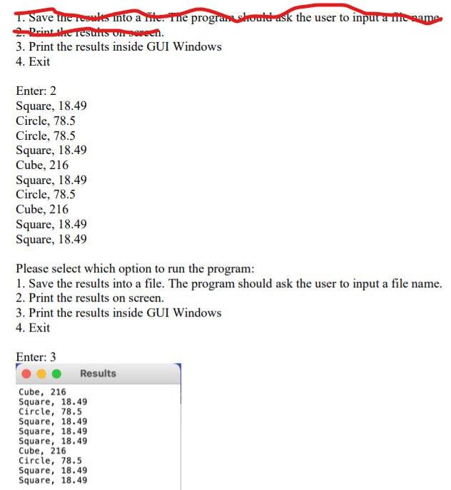 Solved I Need to get this Python Program to open its results | Chegg.com
