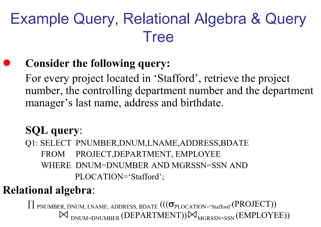 Solved the relational algebra expression, using the same | Chegg.com