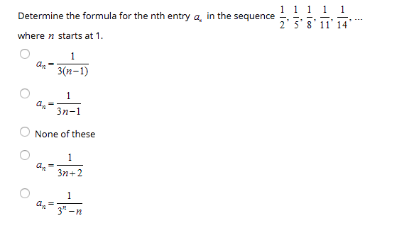 Solved Determine whether the sequence is increasing, | Chegg.com