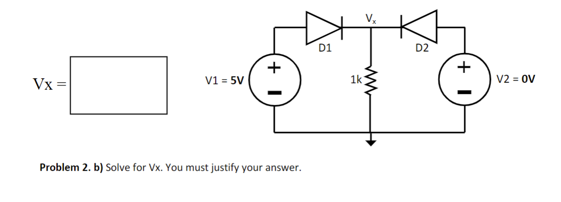 There are three other problems like it withV1 = 0VV2 | Chegg.com