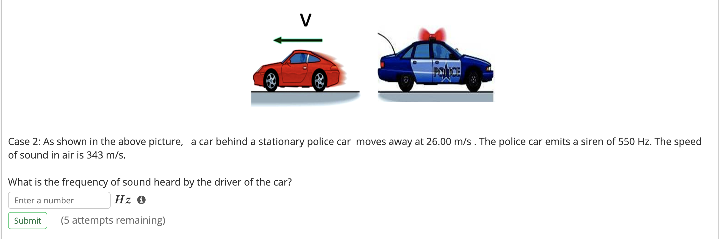 Solved > Case 1. As shown in the above picture, a car in | Chegg.com