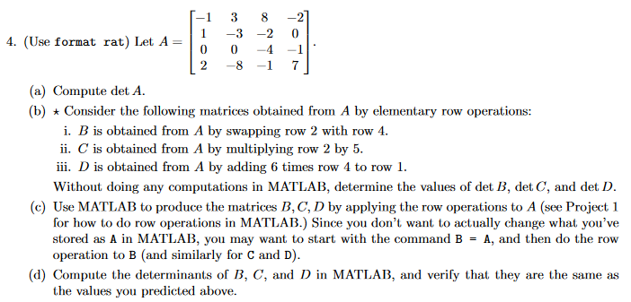 Solved MATLAB QUESTION *I would greatly appreciate it if you | Chegg.com