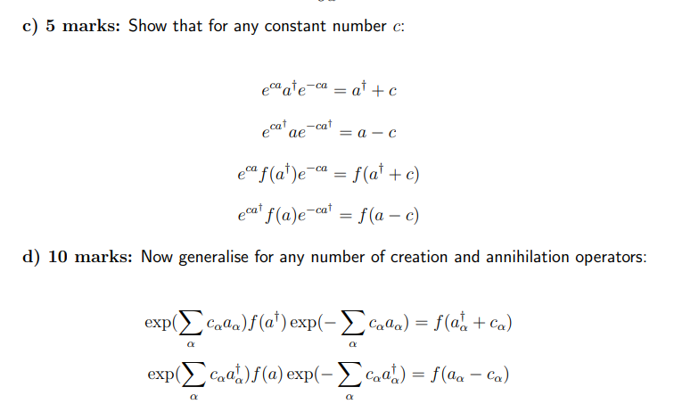 Solved Consider bosonic commutation relations: | Chegg.com