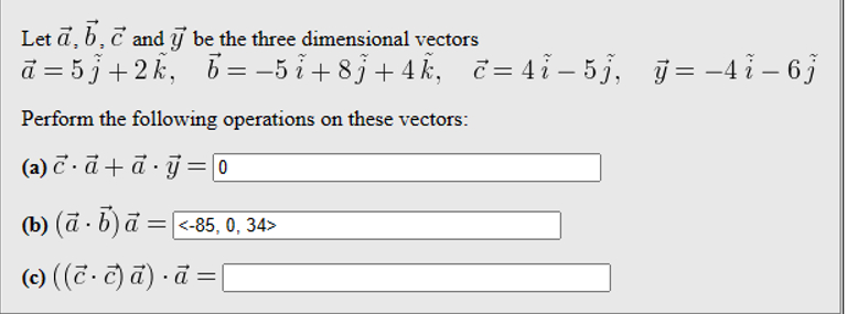 Solved Let vec(a),vec(b),vec(c) ﻿and vec(y) ﻿be the three | Chegg.com
