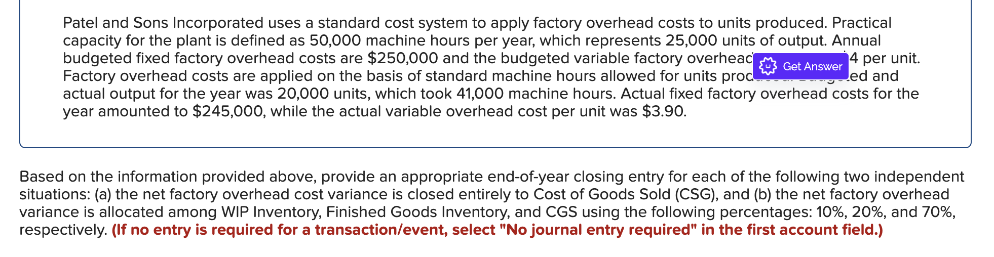 [Solved]: Based on the information provided above, provide a