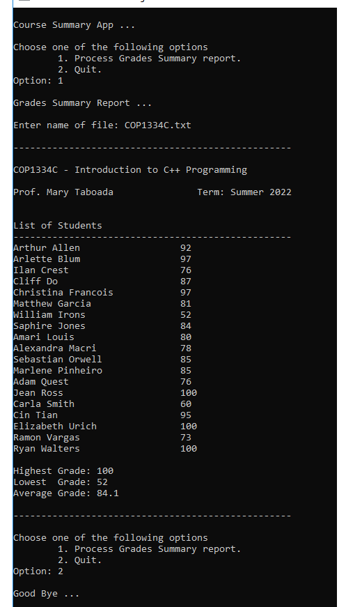 Solved I need help with this C++ code that is not working. | Chegg.com