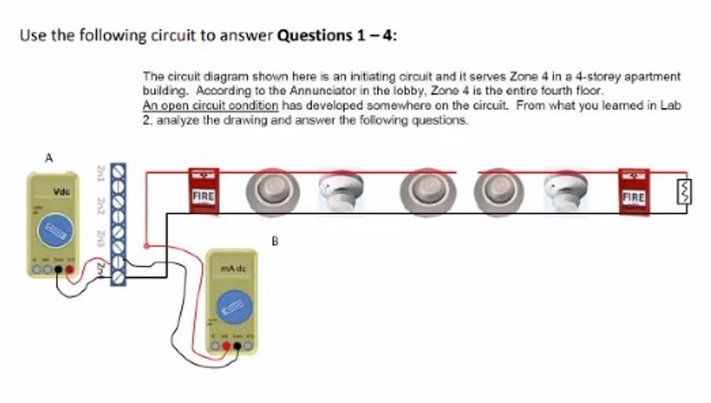 Solved Use the following circuit to answer Questions 1-4: | Chegg.com