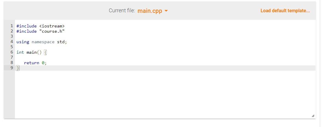 Solved In this exercise, you will have to complete the class | Chegg.com