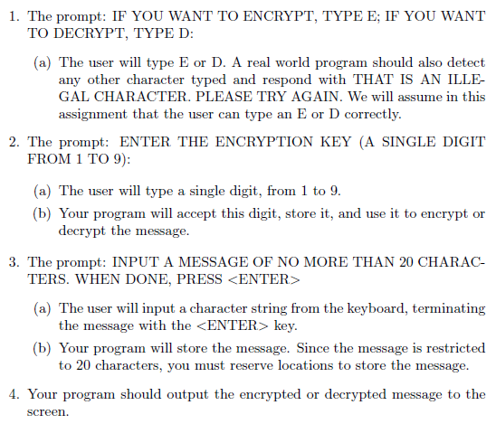 Implement, in a 8085 assembly language, an | Chegg.com