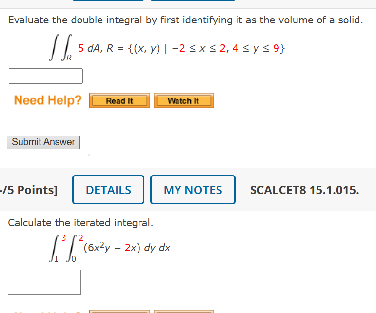 Solved Evaluate the double integral by first identifying it | Chegg.com