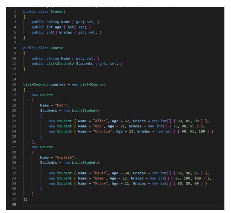 Solved Below you have been provided with lines of codes. | Chegg.com