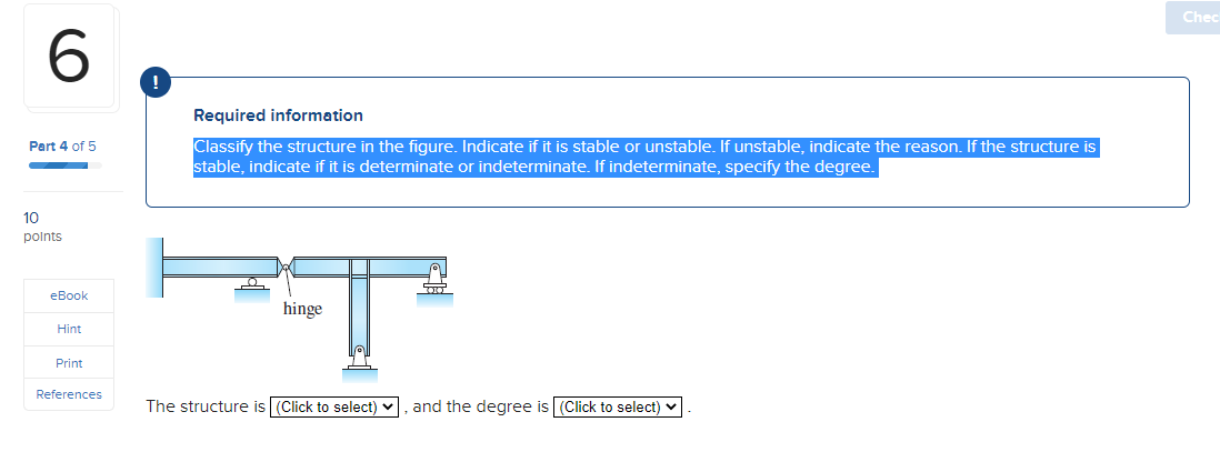 Solved Required information Classify the structure in the | Chegg.com
