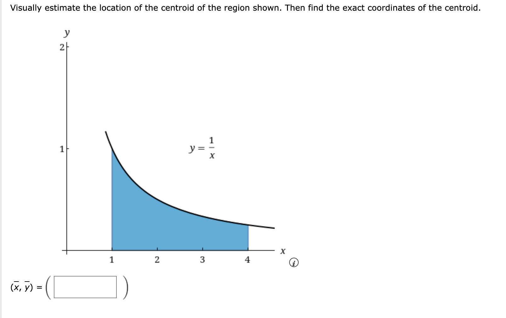 Solved Visually estimate the location of the centroid of the | Chegg.com