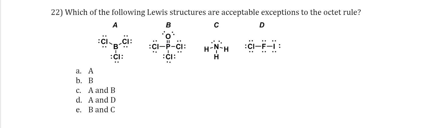 Solved 31) What are the most probable bond orders for the | Chegg.com