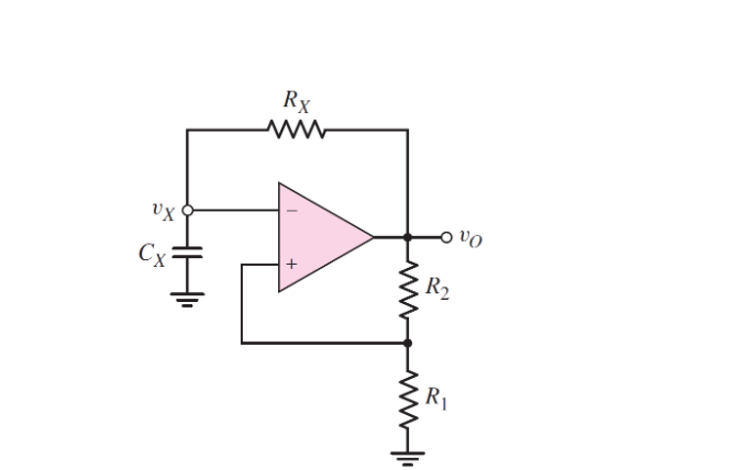 Solved Consider the Schmitt trigger oscillator given below. | Chegg.com