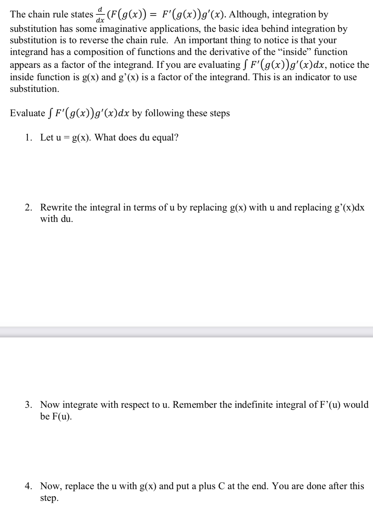Solved The chain rule states dxd(F(g(x))=F′(g(x))g′(x). | Chegg.com