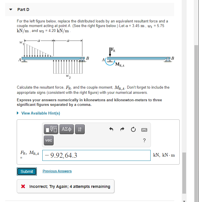 Solved Part D For the left figure below, replace the | Chegg.com