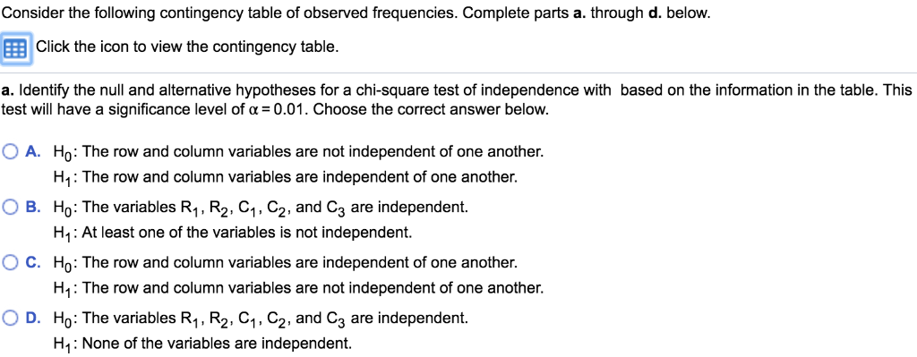 Solved Column Variable C3 C2 C1 Row Variable 11 8 11 R1 9 12 | Chegg.com