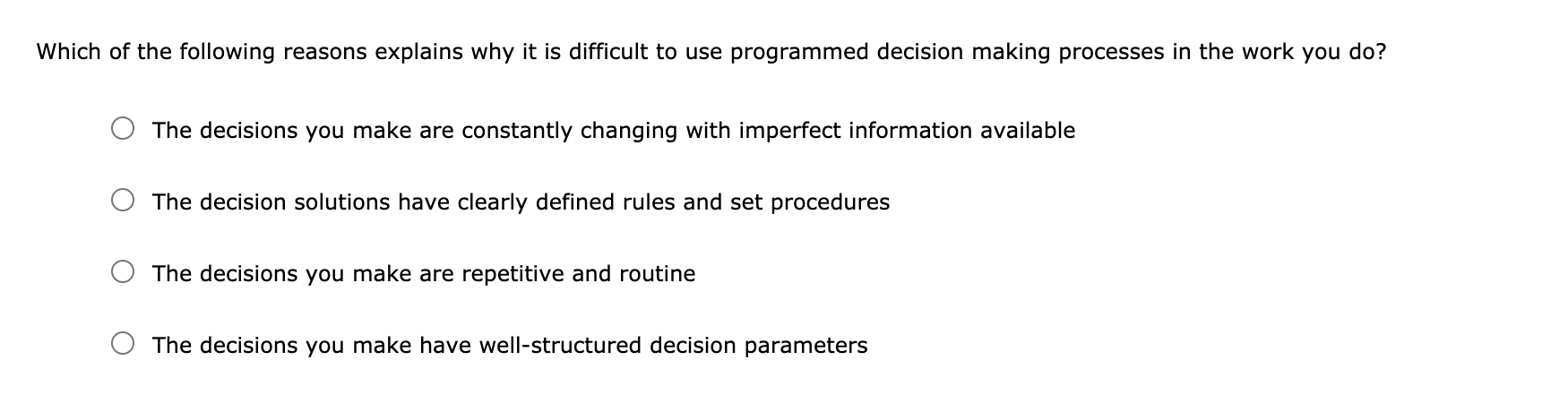 Solved Which of the following reasons explains why it is | Chegg.com