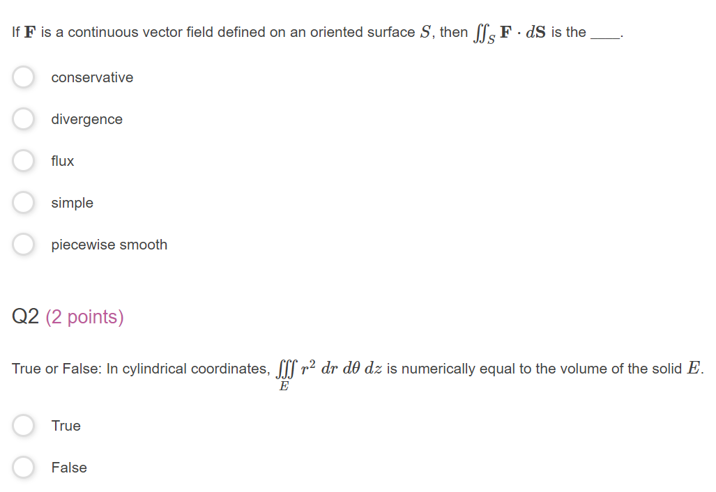 Solved If F is a continuous vector field defined on an | Chegg.com