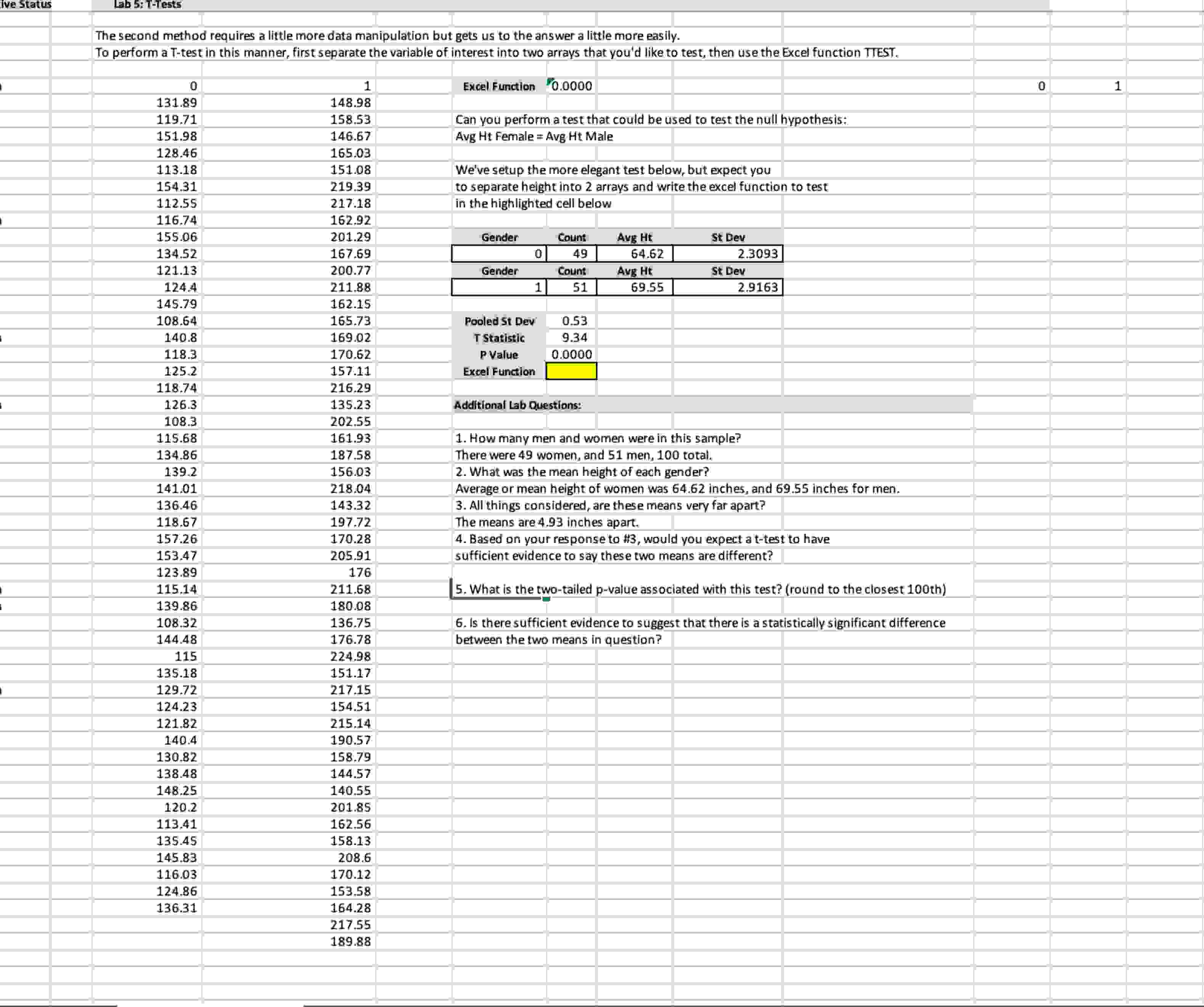 The second method requires a little more data | Chegg.com