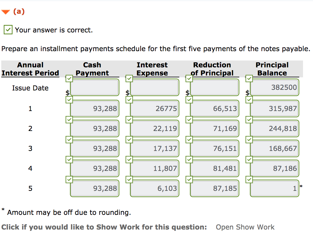 Solved Problem 10-12A (Part Level Submission) Laverne | Chegg.com