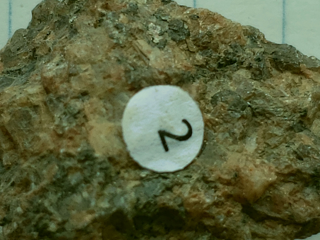 Solved The list of rocks is below. 1-5 are | Chegg.com