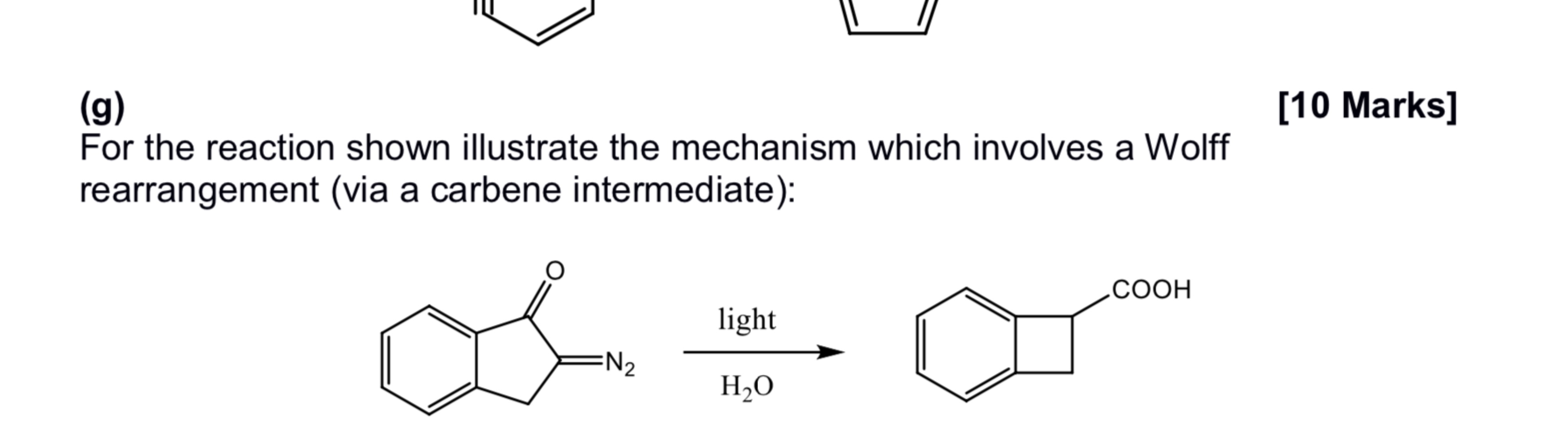Solved For the reaction shown illustrate the mechanism which | Chegg.com