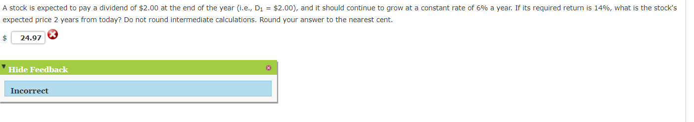 Solved expected price 2 years from today? Do not round | Chegg.com