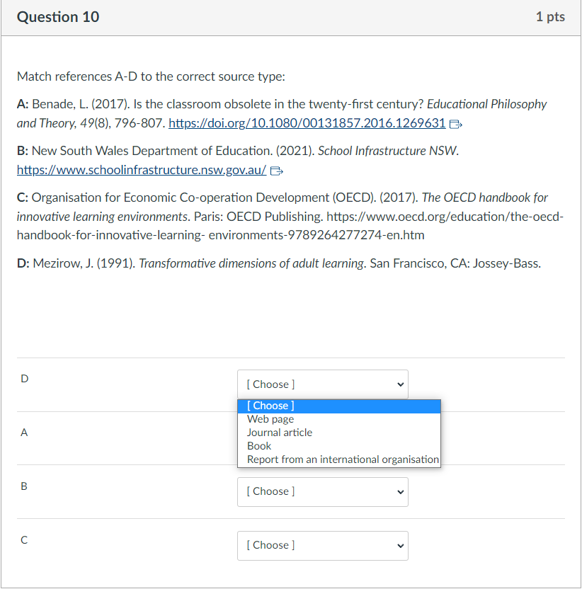 Solved In APA 7th styles, every in-text citation should be | Chegg.com
